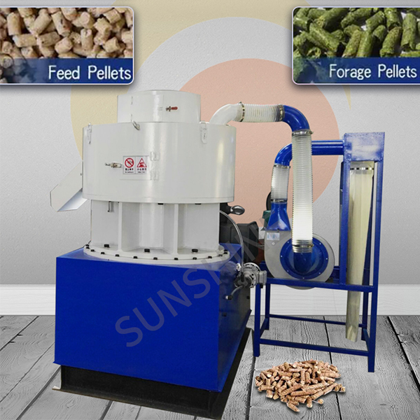 High efficiency rice husk core straw sawdust biomass pellet machine ...